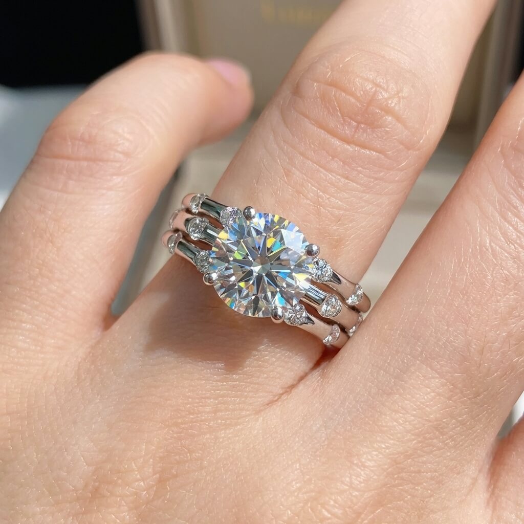 Read Your Heart Moissanite